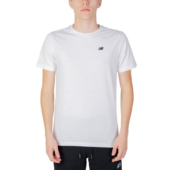 New Balance | Shirts | New Balance Mens Plain White Cotton Tshirt ...